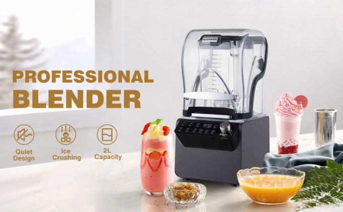 2.5HP Blender 220V Professional Ice Crusher Blender With Smart ...